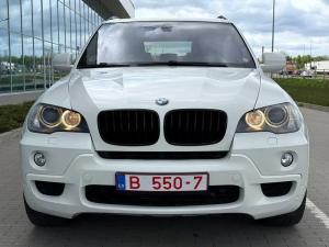 White BMW X5 2008 in Rezekne, with an engine capacity of 3.00 L and mileage of 248 thousand km for 12990 €, photo  on AUTOMOTO.COM.LV