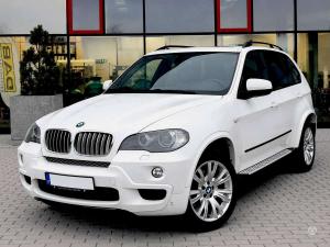 White BMW X5 2008 in Klaipeda, with an engine capacity of 2.99 L and mileage of 288 thousand km for 9700 €, photo 4 on AUTOMOTO.COM.LV