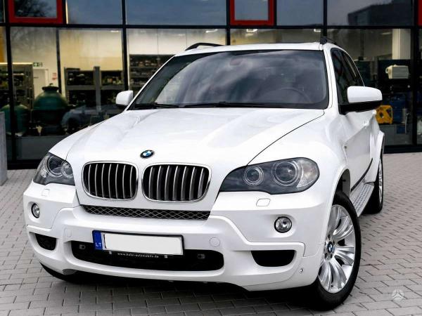 Balts BMW X5 2008 Klaipėda, ar dzinēja tilpumu 2.99 L un nobraukumu 288 tūkst. km par 9700 €, foto 1 vietnē AUTOMOTO.COM.LV