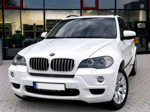Balts BMW X5 2008 Klaipėda, ar dzinēja tilpumu 2.99 L un nobraukumu 288 tūkst. km par 9700 €, foto  vietnē AUTOMOTO.COM.LV