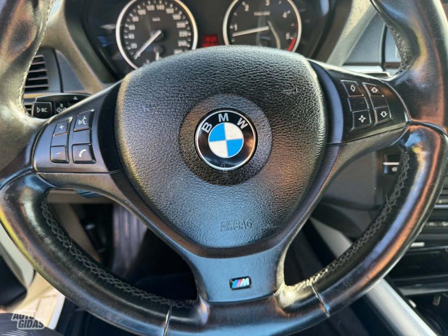White BMW X5 2008 in Taurage, with an engine capacity of 3.50 L and mileage of 277 thousand km for 8450 €, photo 15 on AUTOMOTO.COM.LV