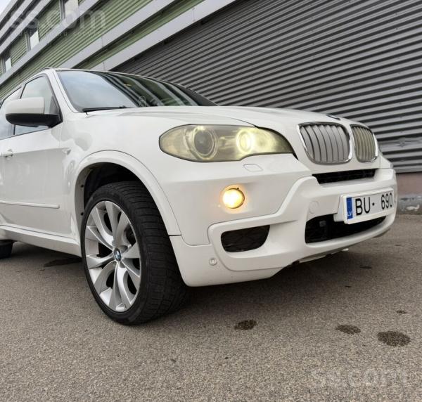 Balts BMW X5 2008 Rīga, ar dzinēja tilpumu 3.00 L un nobraukumu 244 tūkst. km par 8299 €, foto 6 vietnē AUTOMOTO.COM.LV