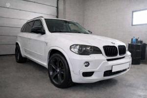 Balts BMW X5 2008 Šauļi, ar dzinēja tilpumu 2.99 L un nobraukumu 313 tūkst. km par 8500 €, foto 10 vietnē AUTOMOTO.COM.LV