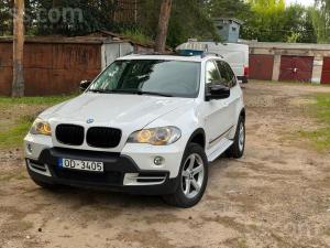 White BMW X5 2008 in Riga, with an engine capacity of 3.00 L and mileage of 272 thousand km for 12000 €, photo  on AUTOMOTO.COM.LV