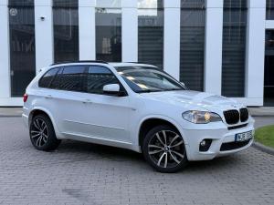 White BMW X5 2008 in Vilnius, with an engine capacity of 3.00 L and mileage of 336 thousand km for 11500 €, photo 9 on AUTOMOTO.COM.LV