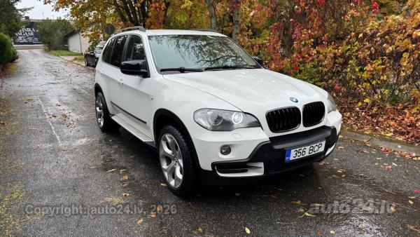 White BMW X5 2008 in Tallinn, with an engine capacity of 3.00 L and mileage of 482 thousand km for 5800 €, photo 4 on AUTOMOTO.COM.LV