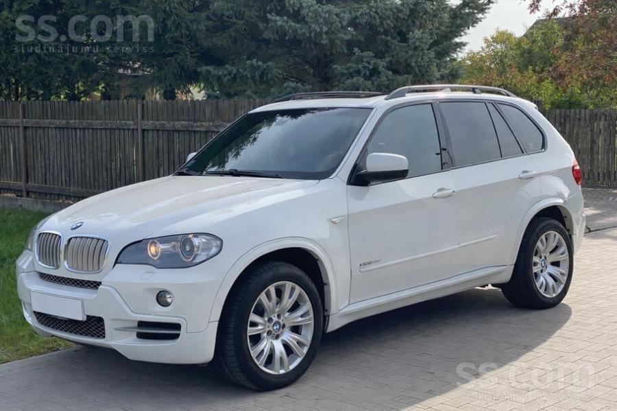 Balts BMW X5 2009 Rīga, ar dzinēja tilpumu 3.00 L un nobraukumu 355 tūkst. km par 9500 €, foto 3 vietnē AUTOMOTO.COM.LV