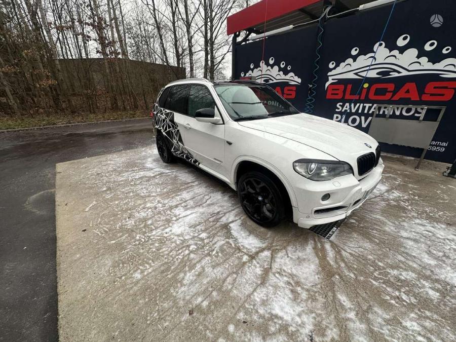 Balts BMW X5 2009 Pagėgiai, ar dzinēja tilpumu 2.99 L un nobraukumu 305 tūkst. km par 12300 €, foto 14 vietnē AUTOMOTO.COM.LV