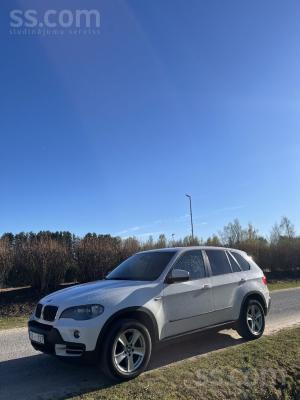Balts BMW X5 2009 Bauska, ar dzinēja tilpumu 3.00 L un nobraukumu 230 tūkst. km par 7600 €, foto 5 vietnē AUTOMOTO.COM.LV
