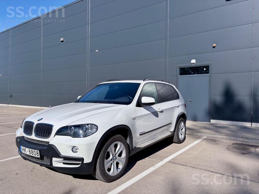 Balts BMW X5 2009 Rīga, ar dzinēja tilpumu 3.00 L un nobraukumu 352 tūkst. km par 8900 €, foto 3 vietnē AUTOMOTO.COM.LV