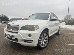 White BMW X5 2009 in Riga, with an engine capacity of 3.00 L and mileage of 357 thousand km for 9500 €, photo  on AUTOMOTO.COM.LV