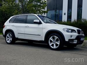 White BMW X5 2009 in Riga, with an engine capacity of 3.00 L and mileage of 358 thousand km for 8400 €, photo 29 on AUTOMOTO.COM.LV