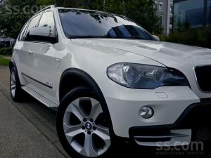 White BMW X5 2009 in Riga, with an engine capacity of 3.00 L and mileage of 358 thousand km for 8400 €, photo 31 on AUTOMOTO.COM.LV