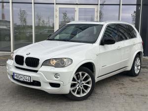 White BMW X5 2009 in Vilnius, with an engine capacity of 2.99 L and mileage of 336 thousand km for 6700 €, photo 4 on AUTOMOTO.COM.LV