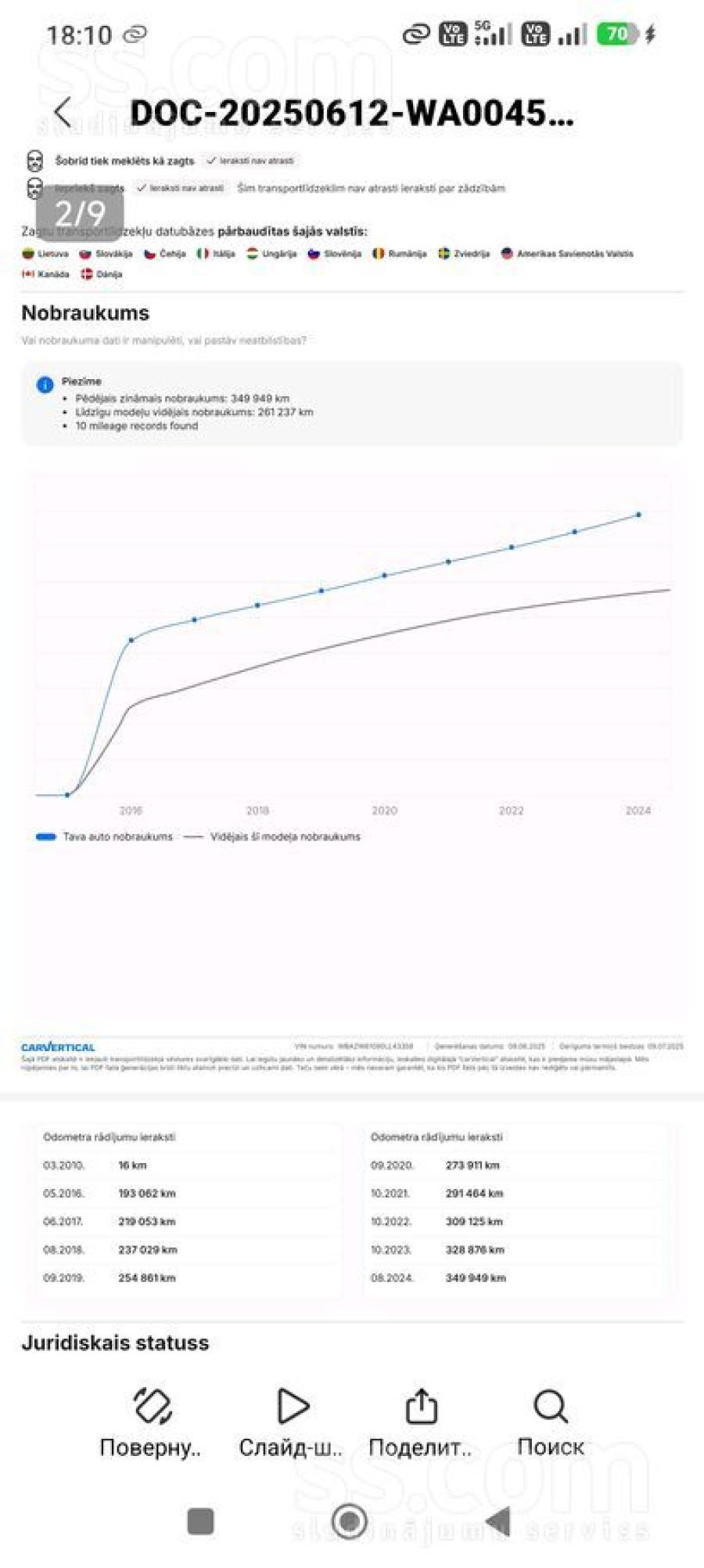 Белый БМВ Х5 2010 в Даугавпилс, объемом двигателя 4.00 л и пробегом 379 тыс. км за 12666 €, фото 23 на AUTOMOTO.COM.LV