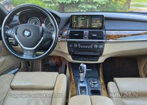 White BMW X5 2010 in Tallinn, with an engine capacity of 3.00 L and mileage of 352 thousand km for 9750 €, photo 10 on AUTOMOTO.COM.LV