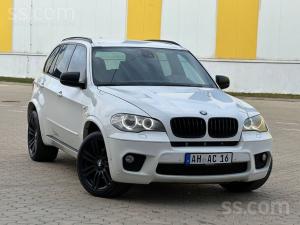 White BMW X5 2011 in Riga, with an engine capacity of 3.00 L and mileage of 0 thousand km for 9900 €, photo 3 on AUTOMOTO.COM.LV