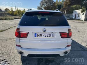 White BMW X5 2011 in Liepaja, with an engine capacity of 3.00 L and mileage of 191 thousand km for 13700 €, photo 4 on AUTOMOTO.COM.LV