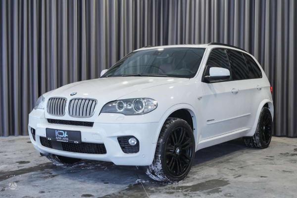 White BMW X5 2011 in Marijampole, with an engine capacity of 2.99 L and mileage of 336 thousand km for 13250 €, photo 4 on AUTOMOTO.COM.LV