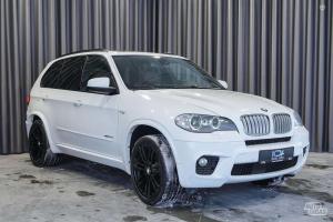 White BMW X5 2011 in Marijampole, with an engine capacity of 3.00 L and mileage of 336 thousand km for 12550 €, photo  on AUTOMOTO.COM.LV