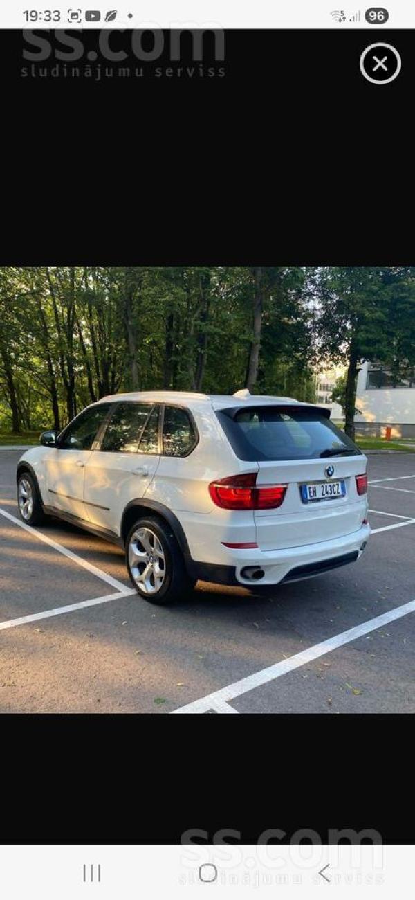 Balts BMW X5 2011 Rīga, ar dzinēja tilpumu 3.00 L un nobraukumu 179 tūkst. km par 11950 €, foto 6 vietnē AUTOMOTO.COM.LV