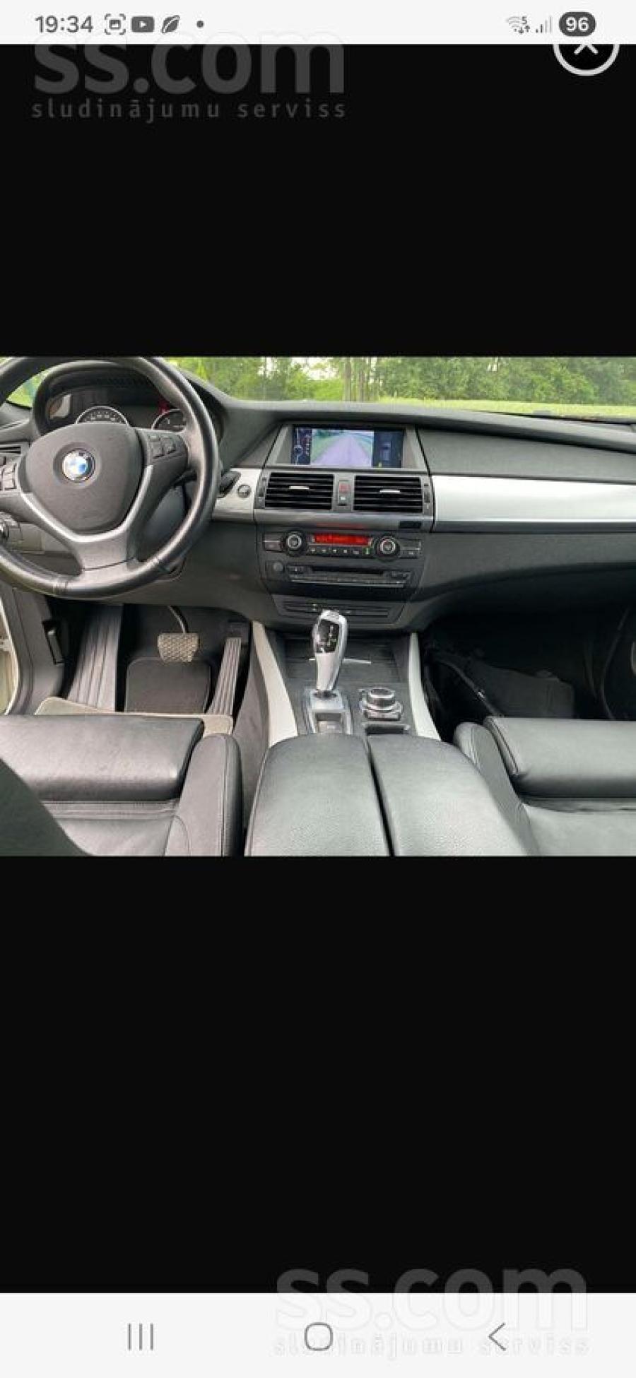 White BMW X5 2011 in Riga, with an engine capacity of 3.00 L and mileage of 179 thousand km for 11950 €, photo 8 on AUTOMOTO.COM.LV