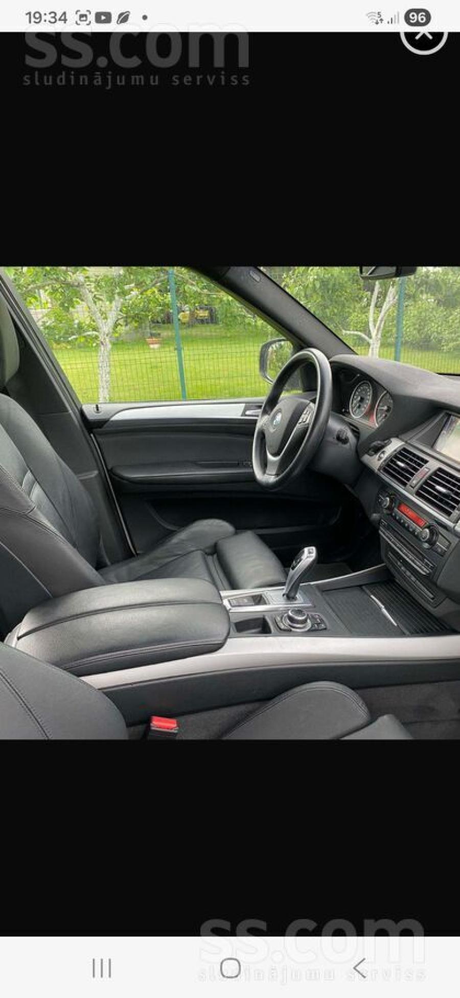 White BMW X5 2011 in Riga, with an engine capacity of 3.00 L and mileage of 179 thousand km for 11950 €, photo 9 on AUTOMOTO.COM.LV