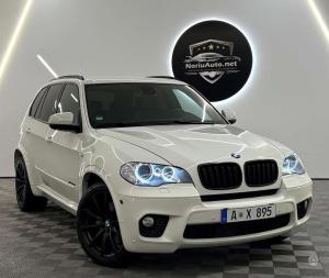 Balts BMW X5 2011 Marijampole, ar dzinēja tilpumu 2.99 L un nobraukumu 218 tūkst. km par 12950 €, foto  vietnē AUTOMOTO.COM.LV
