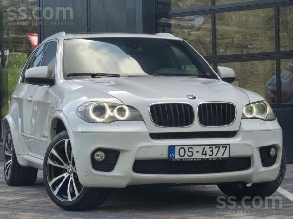BMW X5 2011 RÄ«ga vietnÄ Balts BMW X5 2011 RÄ«ga, ar dzinÄja tilpumu 3.00 L un nobraukumu 327 tÅ«kst. km par 10300 ā¬, foto 4 vietnÄ AUTOMOTO.COM.LV
