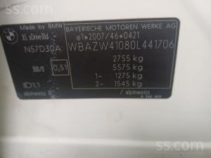 Белый БМВ Х5 2011 в Рига, объемом двигателя 3.00 л и пробегом 180 тыс. км за 8950 €, фото 24 на AUTOMOTO.COM.LV