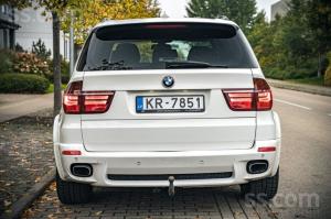 White BMW X5 2011 in Riga, with an engine capacity of 3.00 L and mileage of 0 thousand km for 7990 €, photo 6 on AUTOMOTO.COM.LV