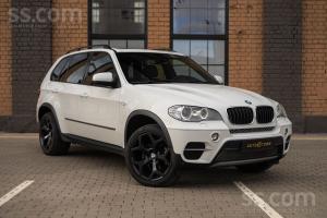 White BMW X5 2012 in Riga, with an engine capacity of 3.00 L and mileage of 0 thousand km for 12450 €, photo 3 on AUTOMOTO.COM.LV