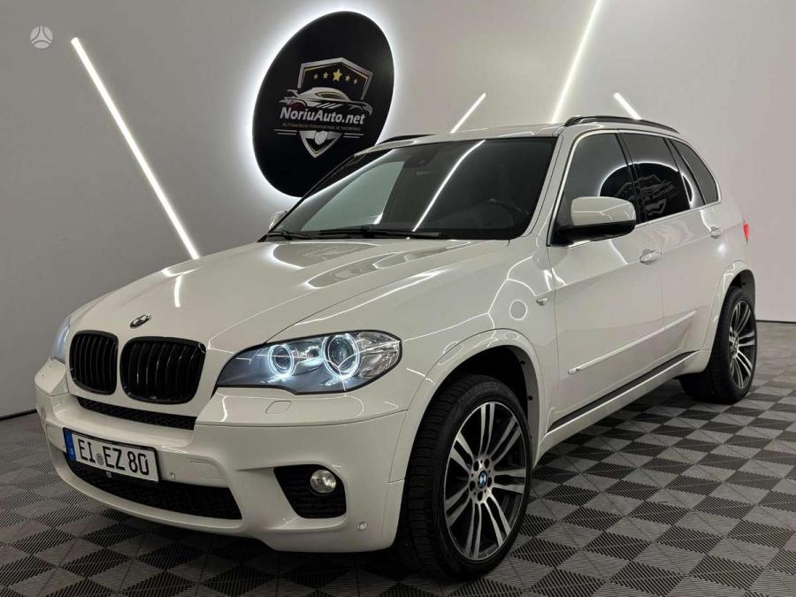 White BMW X5 2012 in Marijampole, with an engine capacity of 2.99 L and mileage of 225 thousand km for 13450 €, photo 27 on AUTOMOTO.COM.LV