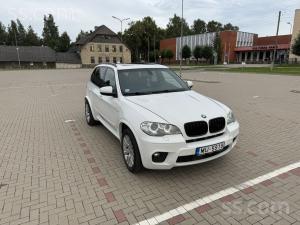 White BMW X5 2012 in Cesis, with an engine capacity of 3.00 L and mileage of 385 thousand km for 11500 €, photo  on AUTOMOTO.COM.LV