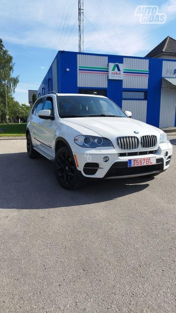 Balts BMW X5 2013 Šauļi, ar dzinēja tilpumu 3.00 L un nobraukumu 172 tūkst. km par 12400 €, foto 4 vietnē AUTOMOTO.COM.LV