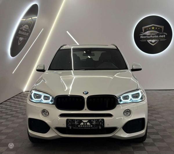 White BMW X5 2013 in Marijampole, with an engine capacity of 2.99 L and mileage of 235 thousand km for 19500 €, photo 7 on AUTOMOTO.COM.LV