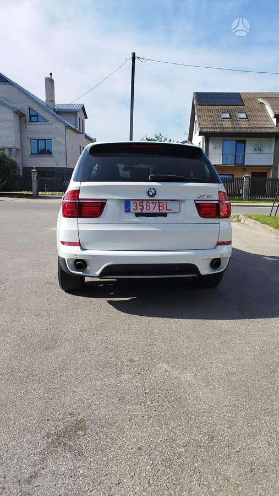 Balts BMW X5 2013 Šauļi, ar dzinēja tilpumu 2.98 L un nobraukumu 172 tūkst. km par 12200 €, foto 11 vietnē AUTOMOTO.COM.LV