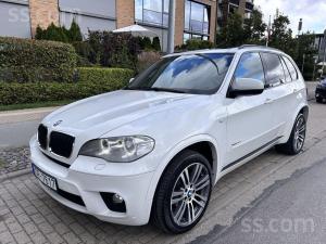 White BMW X5 2013 in Riga, with an engine capacity of 3.00 L and mileage of 231 thousand km for 13000 €, photo 7 on AUTOMOTO.COM.LV