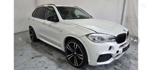 White BMW X5 2014 in Kretinga, with an engine capacity of 2.99 L and mileage of 230 thousand km for 13999 €, photo 5 on AUTOMOTO.COM.LV