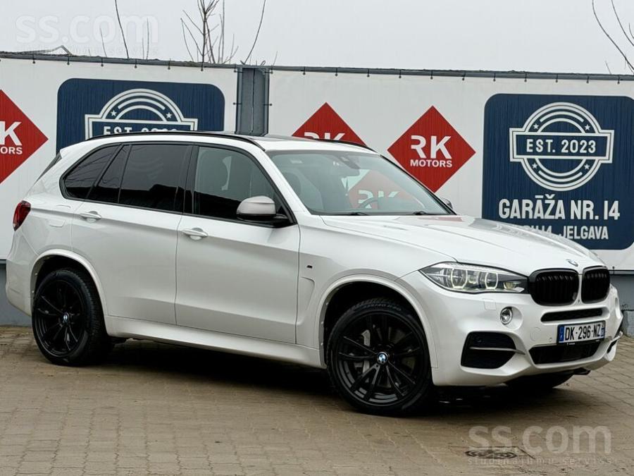Белый БМВ Х5 2014 в Елгава, объемом двигателя 3.00 л и пробегом 280 тыс. км за 21900 €, фото 7 на AUTOMOTO.COM.LV