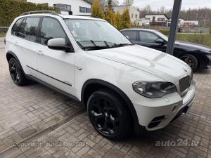White BMW X5 2014 in Tartu, with an engine capacity of 3.00 L and mileage of 214 thousand km for 13999 €, photo 10 on AUTOMOTO.COM.LV