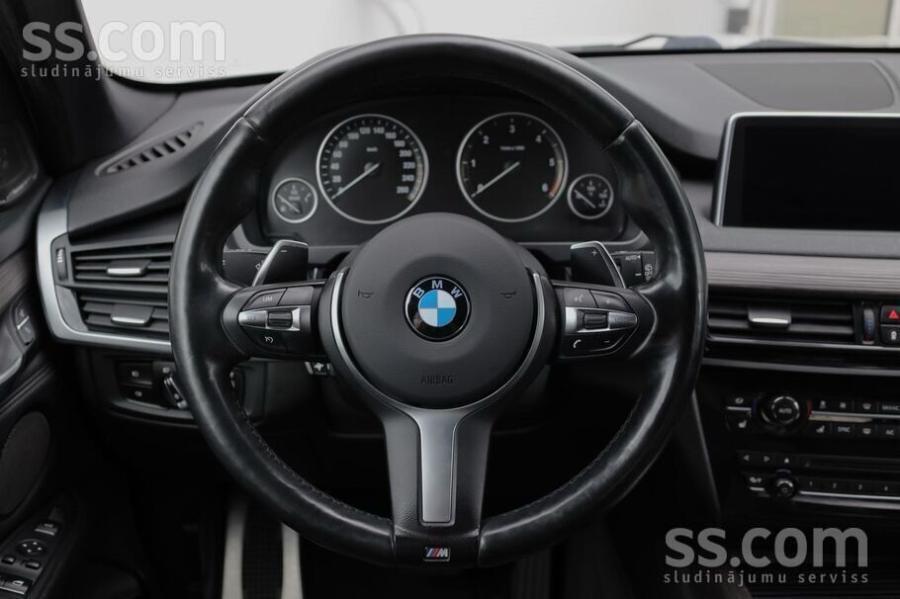 Balts BMW X5 2014 Rīga, ar dzinēja tilpumu 3.00 L un nobraukumu 235 tūkst. km par 17777 €, foto 9 vietnē AUTOMOTO.COM.LV