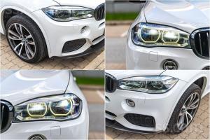 White BMW X5 2014 in Riga, with an engine capacity of 3.00 L and mileage of 255 thousand km for 20500 €, photo 9 on AUTOMOTO.COM.LV