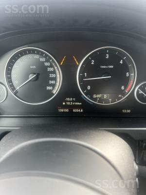 White BMW X5 2014 in Riga, with an engine capacity of 3.00 L and mileage of 159 thousand km for 23000 €, photo 6 on AUTOMOTO.COM.LV