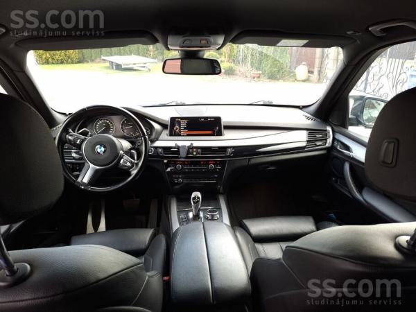 Balts BMW X5 2014 Jelgava, ar dzinēja tilpumu 3.00 L un nobraukumu 235 tūkst. km par 18550 €, foto 6 vietnē AUTOMOTO.COM.LV
