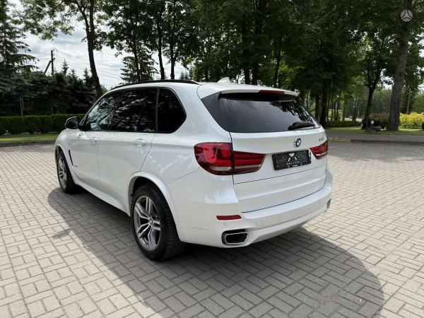 White BMW X5 2014 in Marijampole, with an engine capacity of 2.99 L and mileage of 186 thousand km for 19900 €, photo 3 on AUTOMOTO.COM.LV