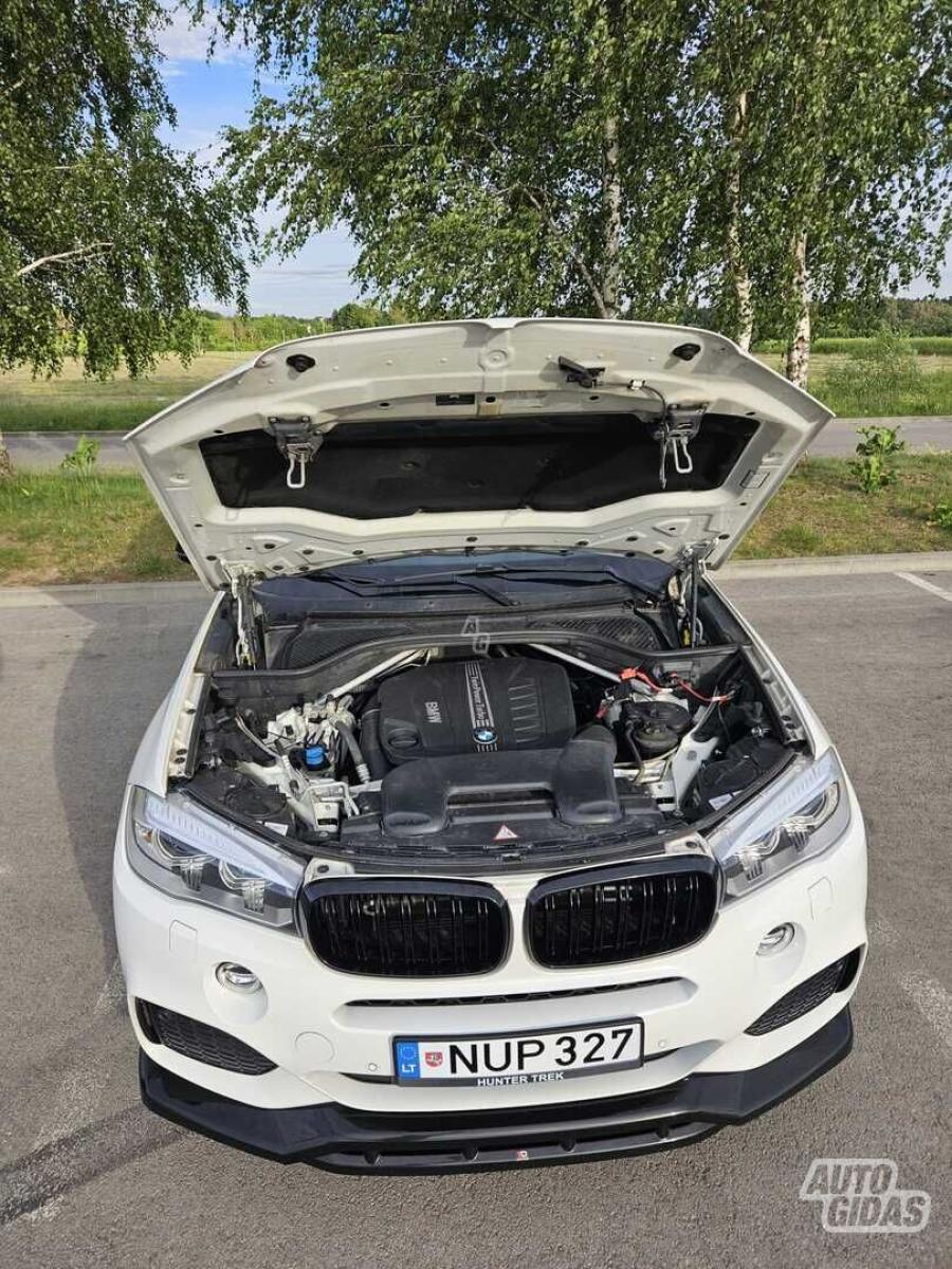 White BMW X5 2014 in Vilnius, with an engine capacity of 3.00 L and mileage of 237 thousand km for 20900 €, photo 37 on AUTOMOTO.COM.LV