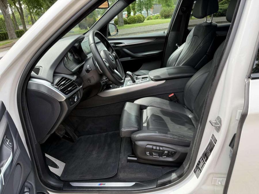 White BMW X5 2014 in Marijampole, with an engine capacity of 2.99 L and mileage of 186 thousand km for 19800 €, photo 14 on AUTOMOTO.COM.LV