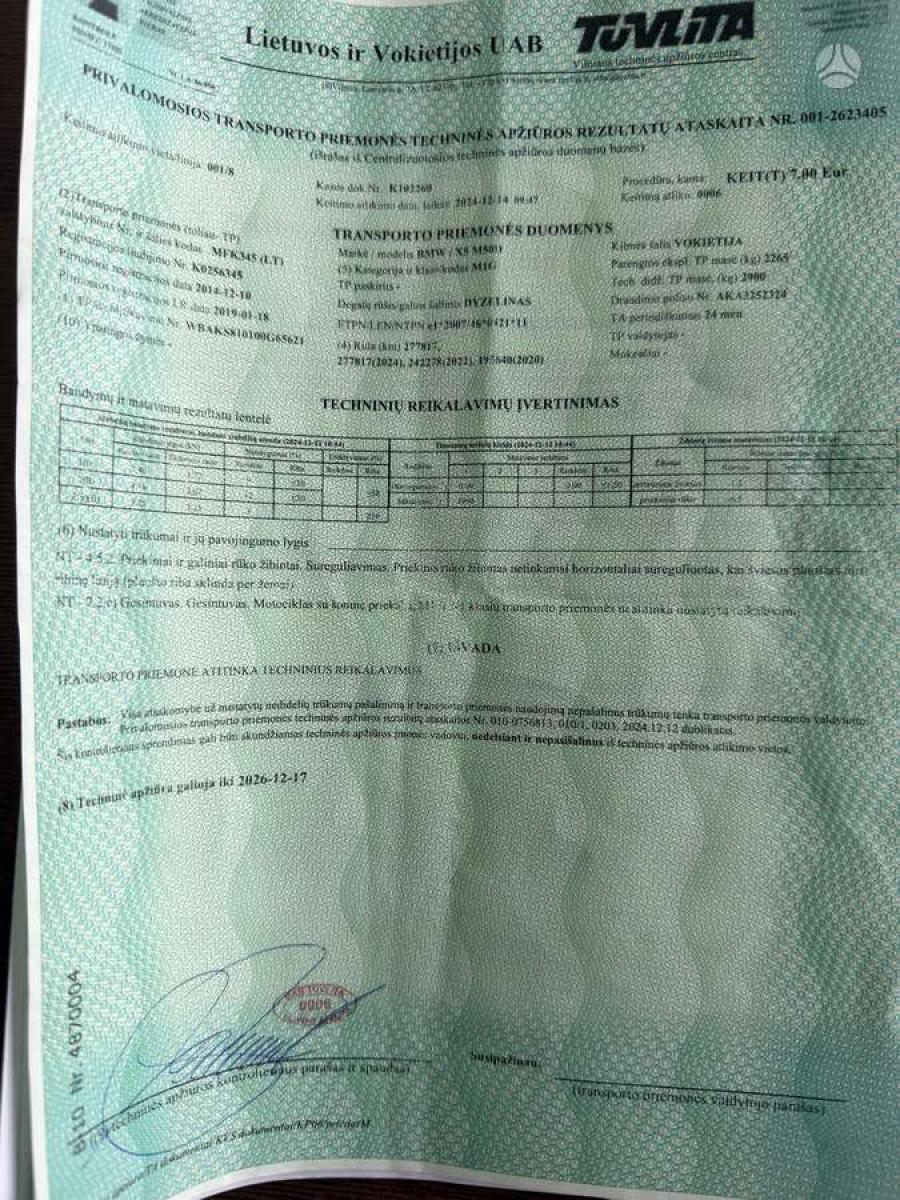 Белый БМВ Х5 2014 в Каунас, объемом двигателя 2.99 л и пробегом 301 тыс. км за 16999 €, фото 48 на AUTOMOTO.COM.LV