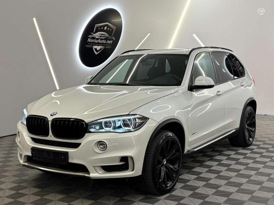White BMW X5 2014 in Marijampole, with an engine capacity of 3.00 L and mileage of 204 thousand km for 17999 €, photo 31 on AUTOMOTO.COM.LV